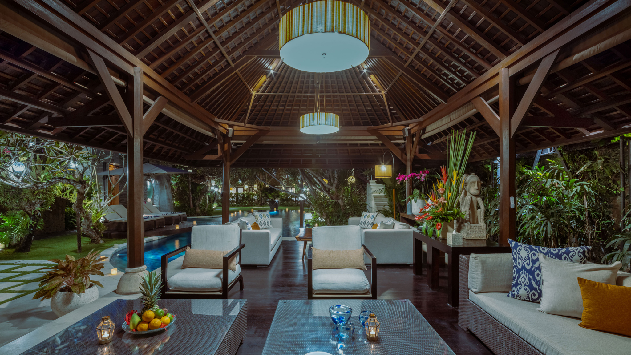 Elite Havens - Villa Asta - Bali Indonesia - Outdoor living area by the ...